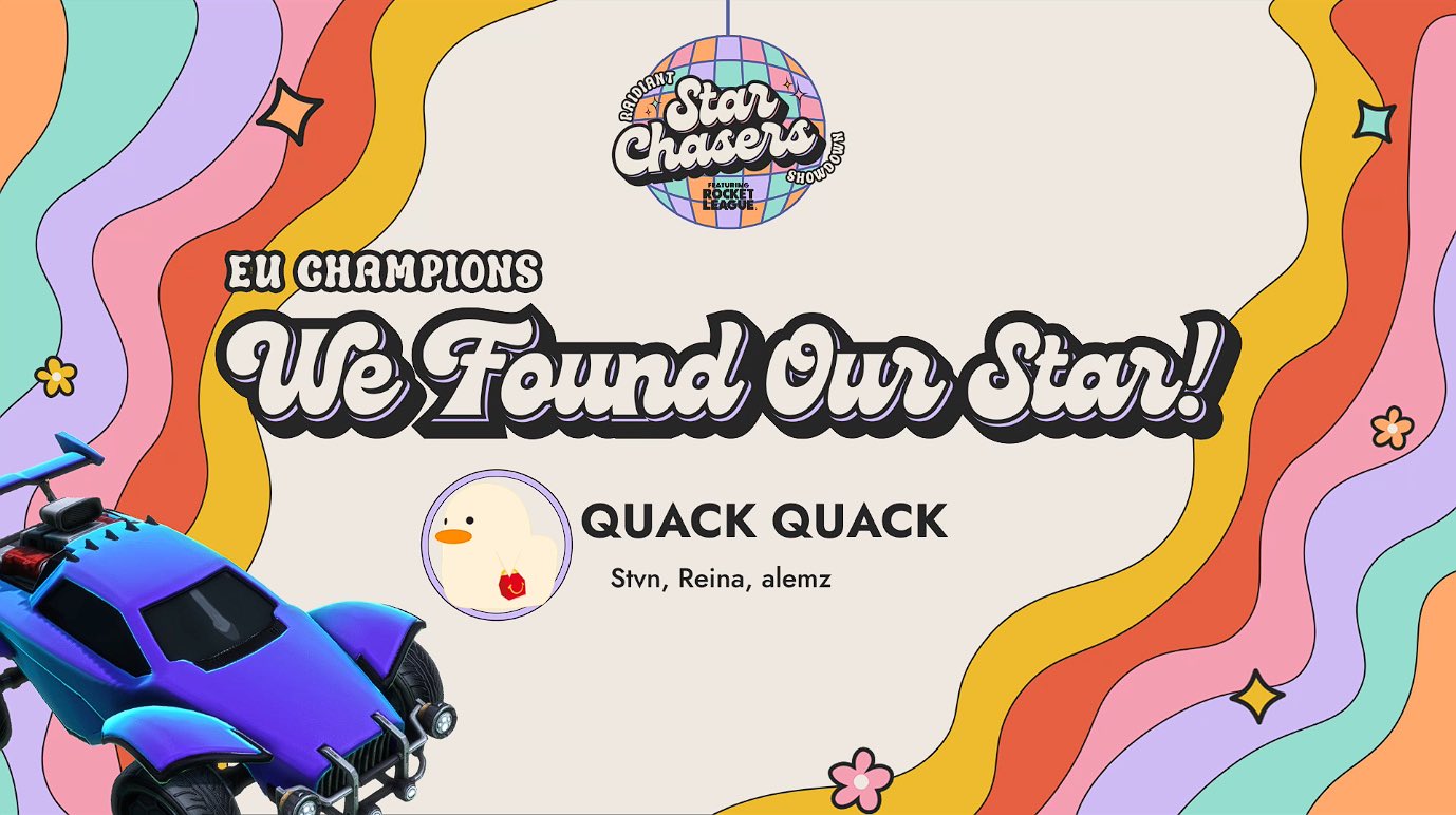 Star Chasers Showdown Series 3 EU winners: Quack Quack - Raidiant